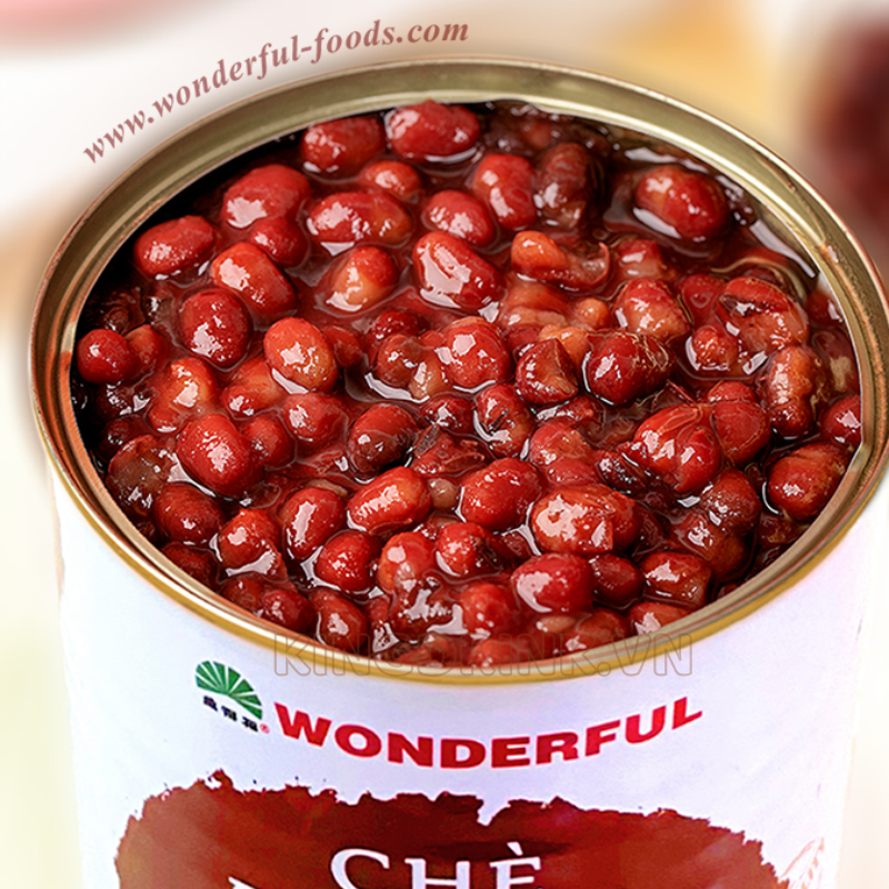 Chè Đậu Đỏ Wonderful 900gr - Đậu Đỏ Ăn Liền Đài Loan - NGUYÊN LIỆU PHA ...